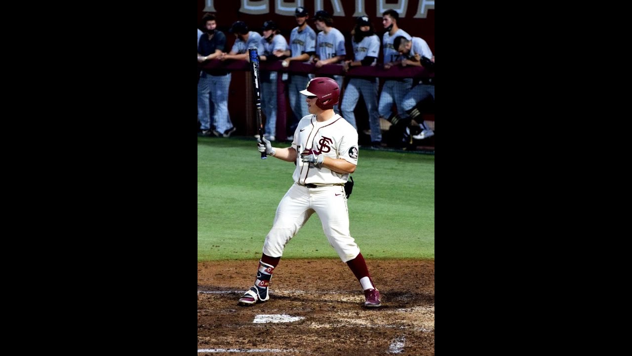 Parker Messick 2021 FSU Baseball - Hitting Highlights - YouTube