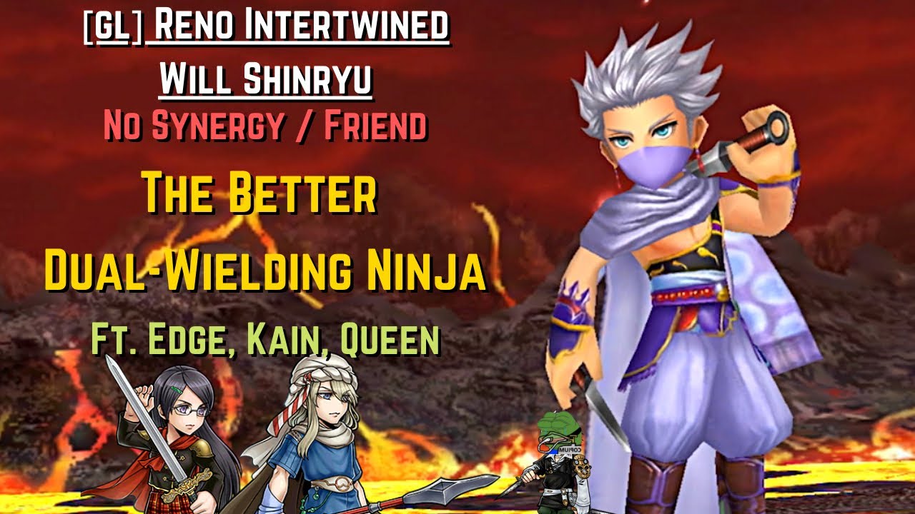 [GL] DFFOO: The Better Dual-Wielding Ninja (Reno IW Shinryu) - YouTube