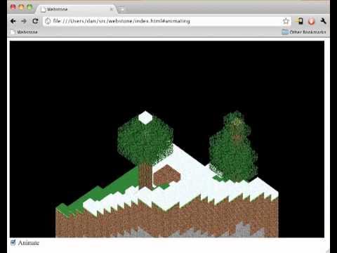 A Minecraft Chunk in WebGL with Transparent Textures - YouTube