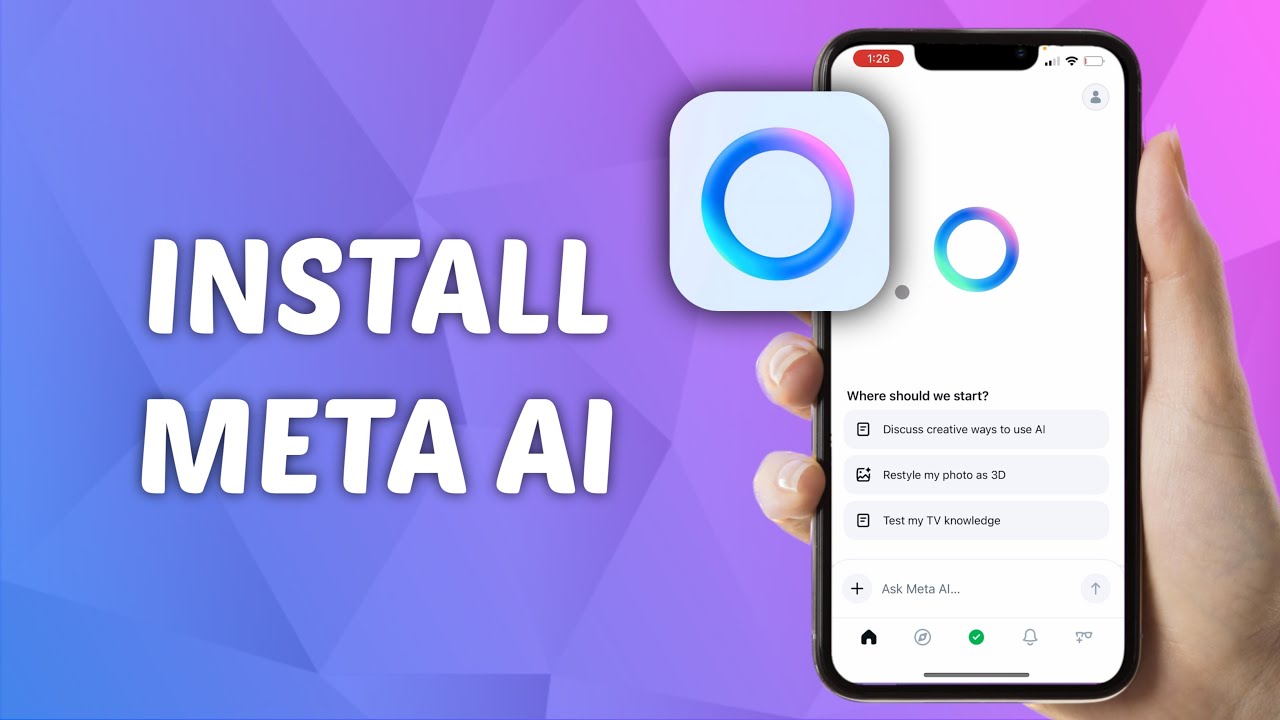 How to Download and Install Meta AI App - YouTube