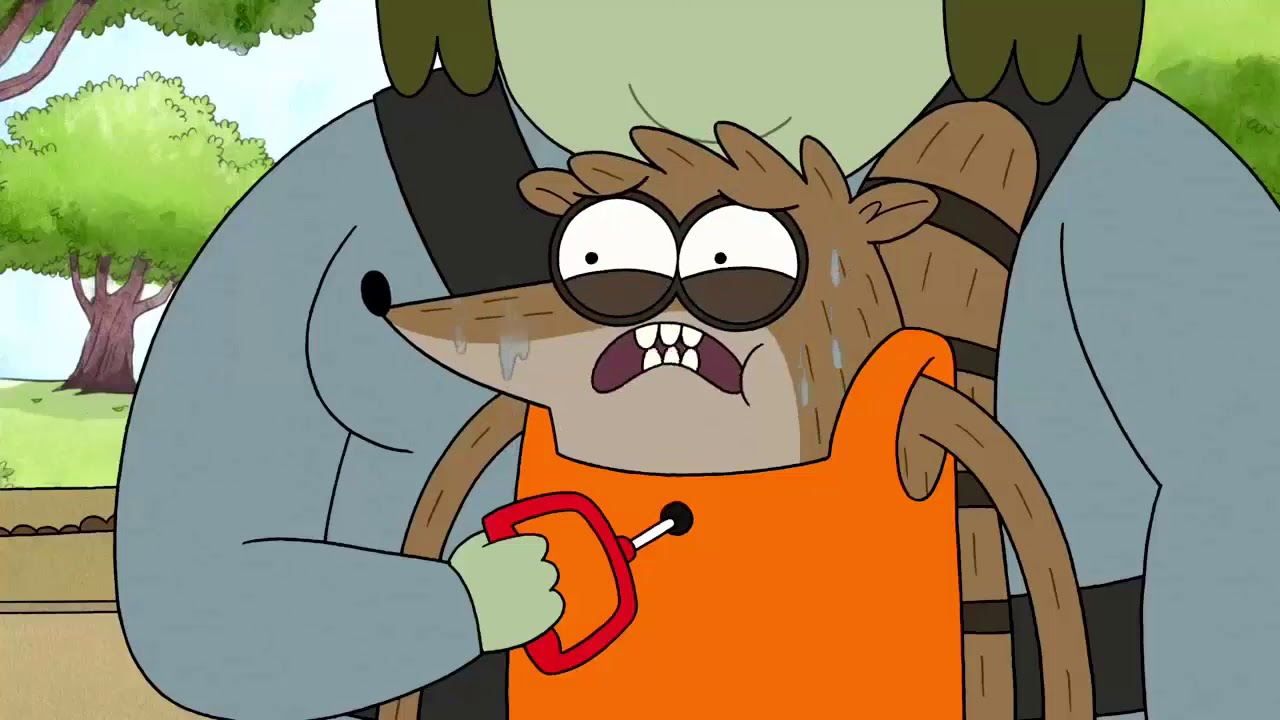 Regular Show Muscle Mentor Cute Cartoons For Kids - Luca Preston - YouTube