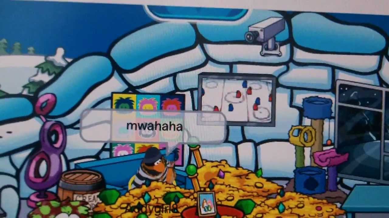 Club Penguin Robbery - YouTube