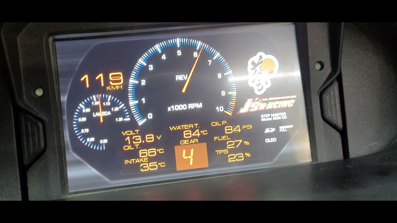 AEM CD7 Setup in Action on Civic EK9(1) - YouTube