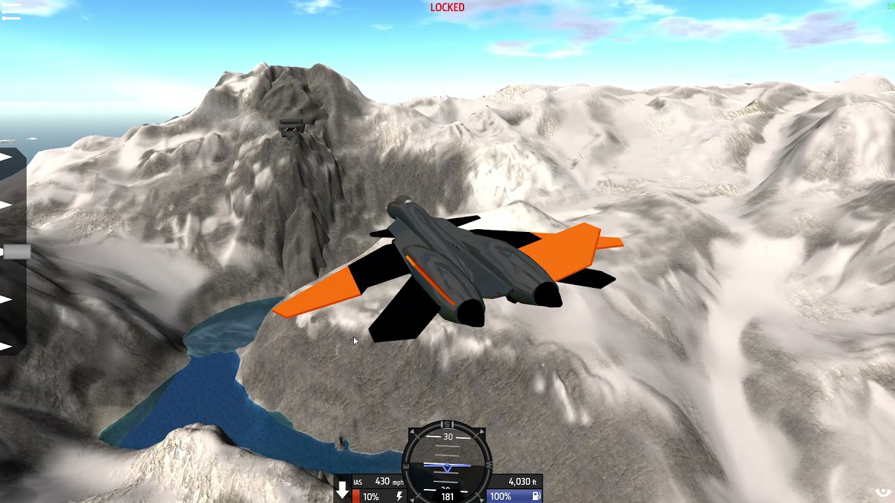 comitting several ace combat maneuvers to destroy the ice base - YouTube