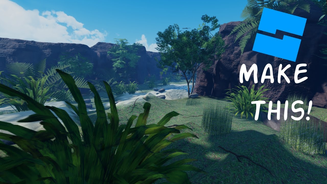 Roblox Studio REALISTIC Nature/Landscape Speedbuild - YouTube