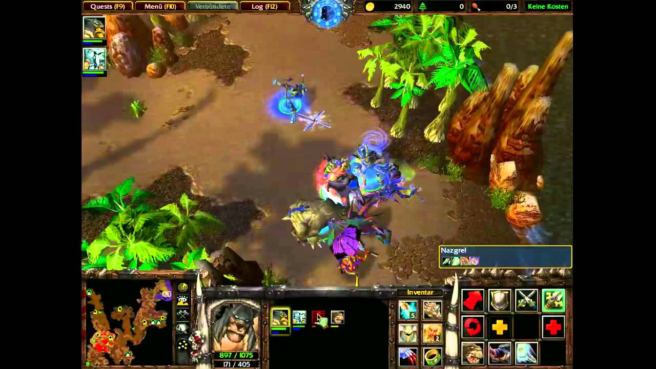 Lets Play Warcraft 3-The Frozen Throne-[Part 8]-Murloc-Mutanten - YouTube