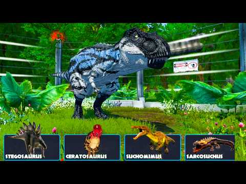 Playing as T-REX in Jurassic Clash Primal Dino Sim! (Part 3)