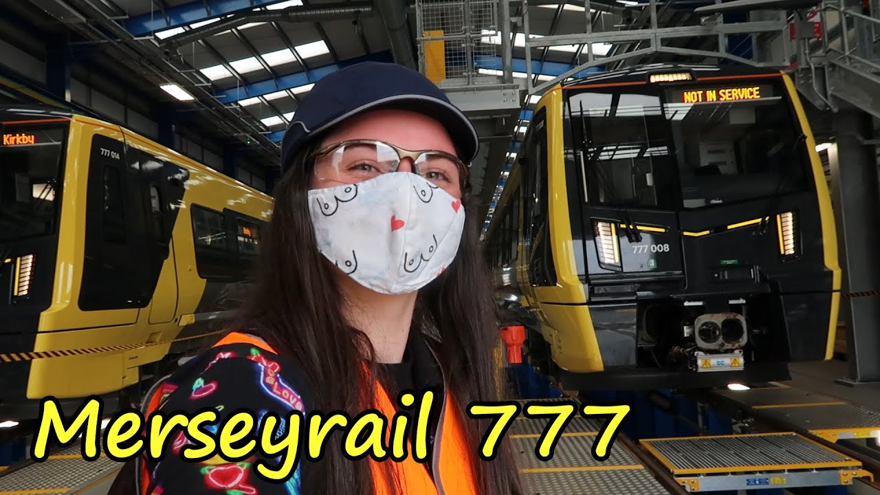 NEW Merseyrail 777 Train & Simulator | Kirkdale TMD - YouTube