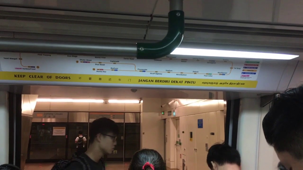SMRT Trains CCL Alstom Metropolis C830 [803] from Serangoon to Bishan ...