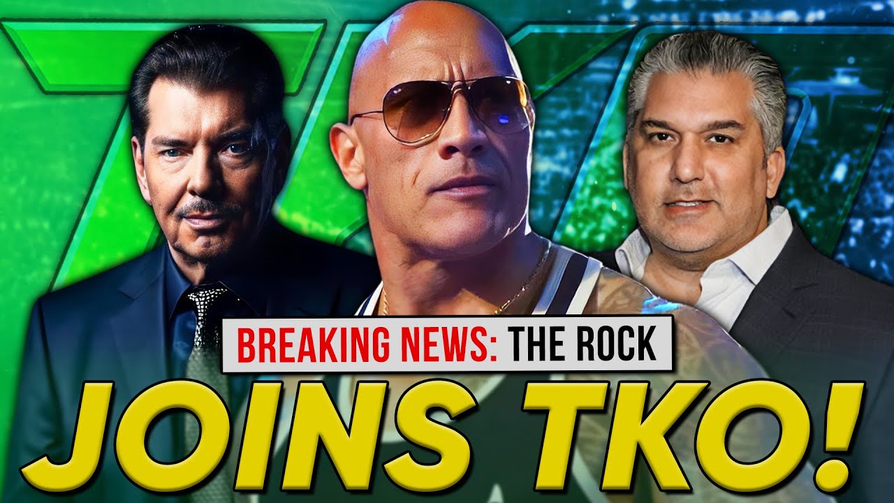 The Rock Joins TKO Board Of Directors, Gains Full Rights To WWE Name ...