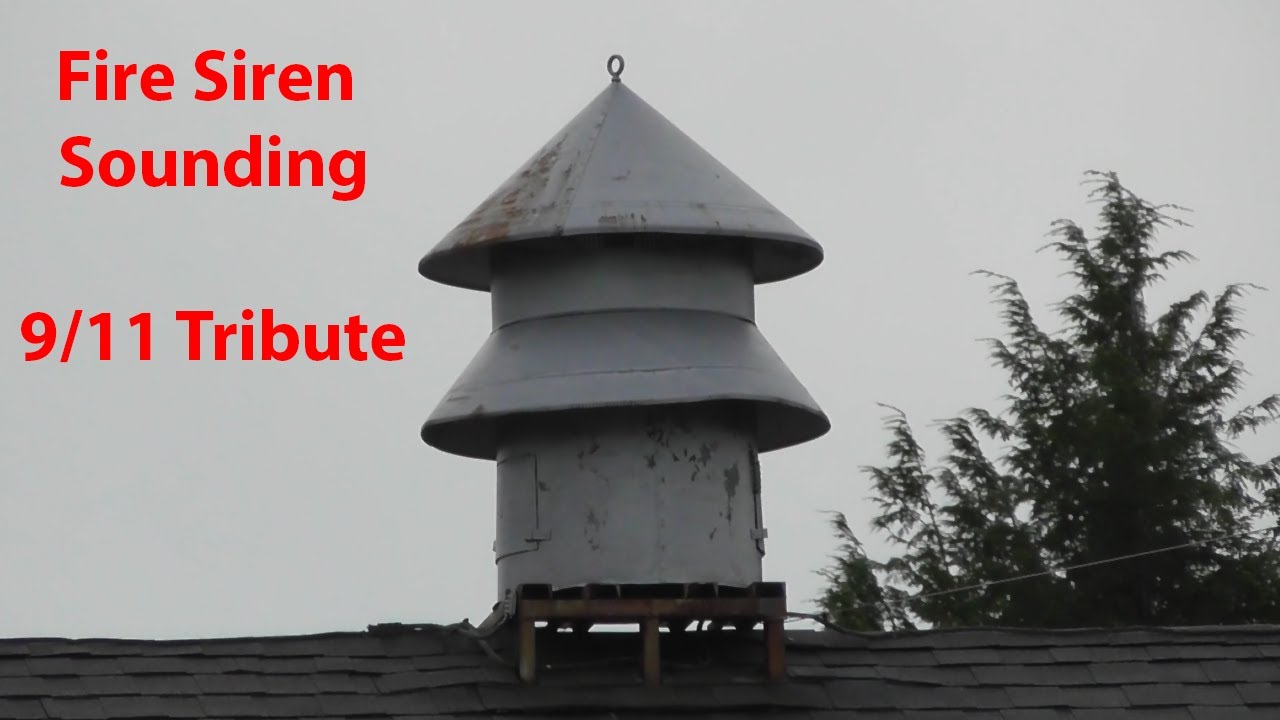 Federal Electric Model 5 Fire Siren - Two Blasts for 9/11 - Deerfield ...