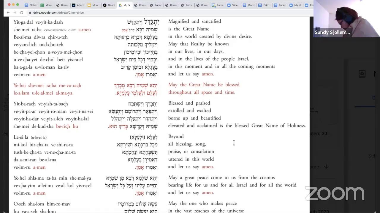 Morning Minyan - Thursday, March 24, 2022 - YouTube