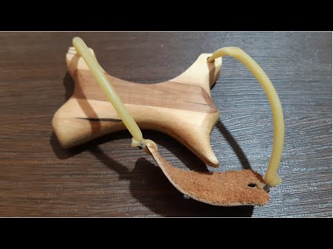how to make a mini Slingshot - YouTube