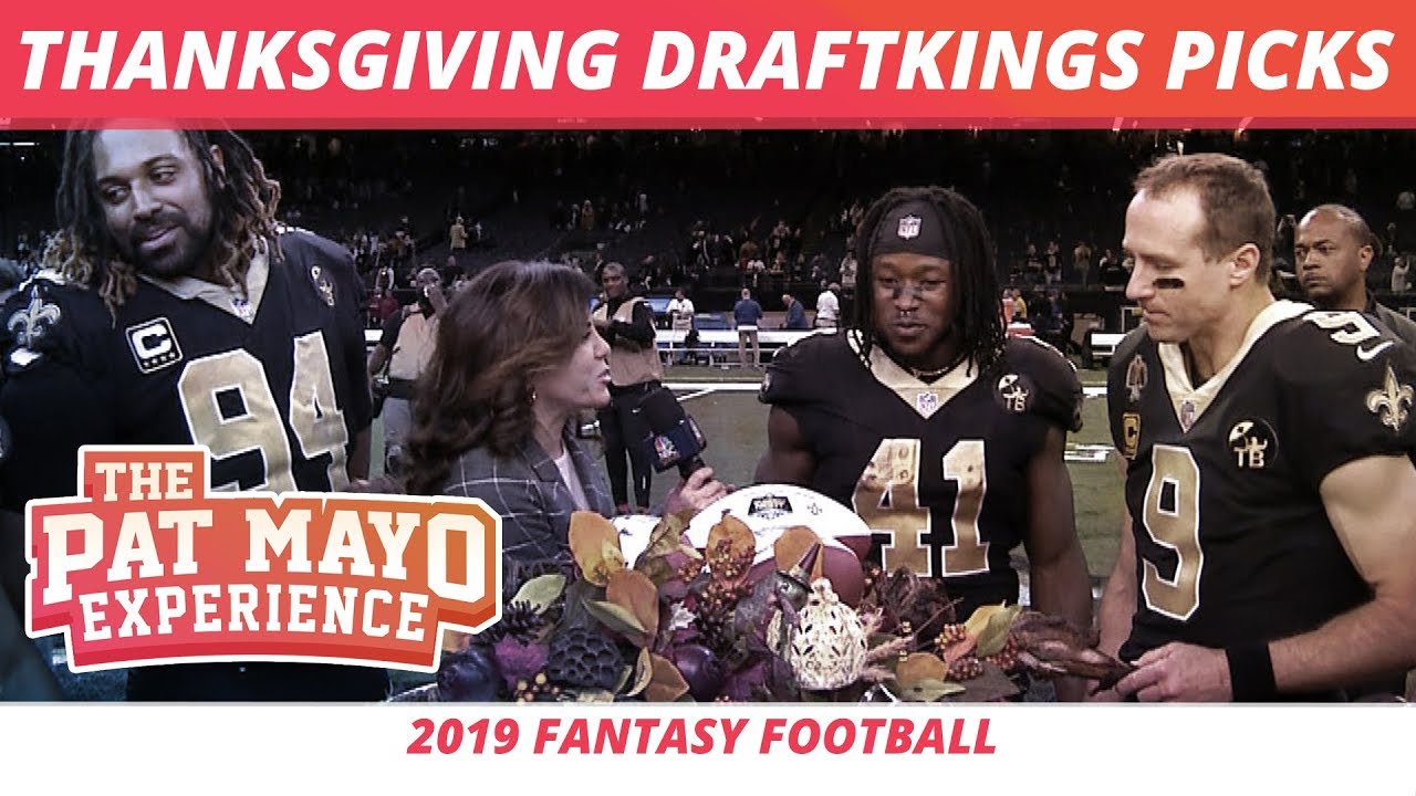 2019 Fantasy Football Rankings — NFL Week 13 Thanksgiving DraftKings ...