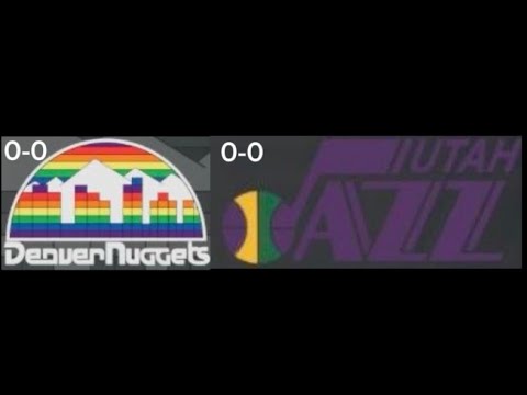 1983-84 NBA Season October 28th, 1983 0-0 Utah Jazz @ 0-0 Denver ...