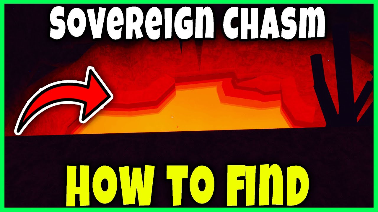 SOVEREIGN CHASM LOCATION - HOW TO FIND [DIG] - Roblox - YouTube