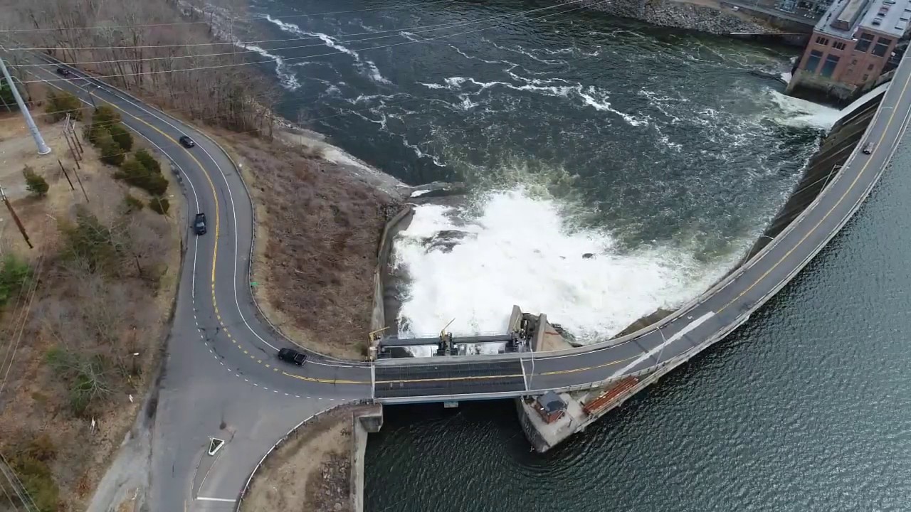 Stevenson Dam after a few days of rain. - YouTube