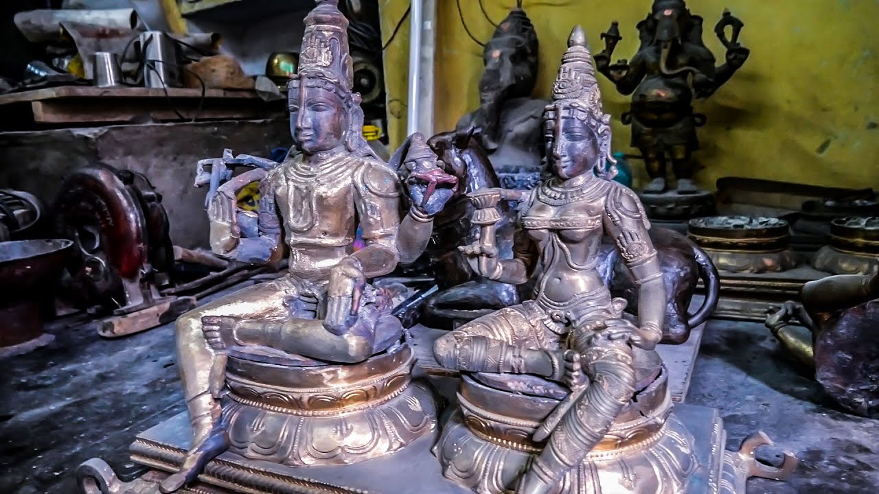 How To Make Traditional Temple Bronze Sculpture? - Bronze Sculpture Art ...