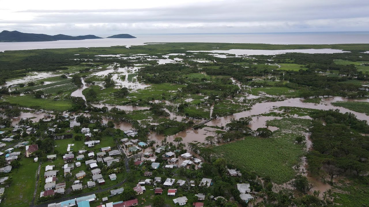 (Feb 1, 2021) Heavy rain brings more flooding to Nausori, Fiji ...
