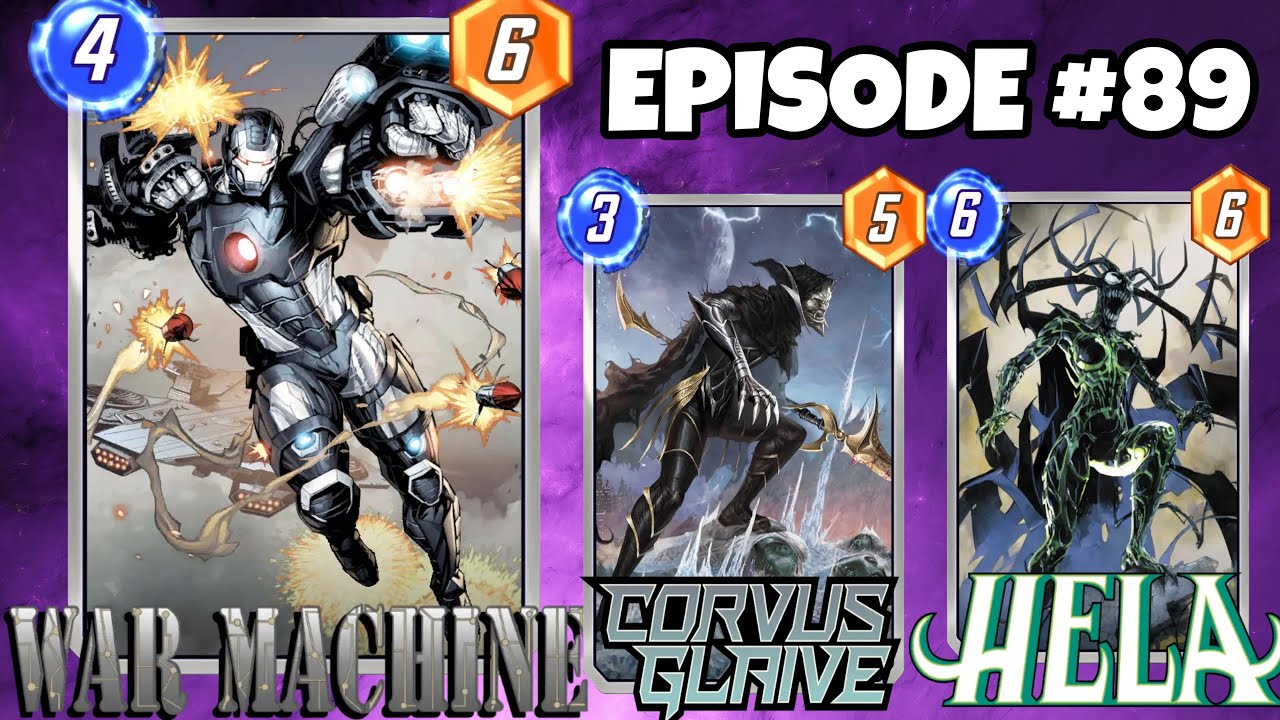 Marvel Snap Daily Replay Episode 89 - War Machine & Corvus Glaive - YouTube