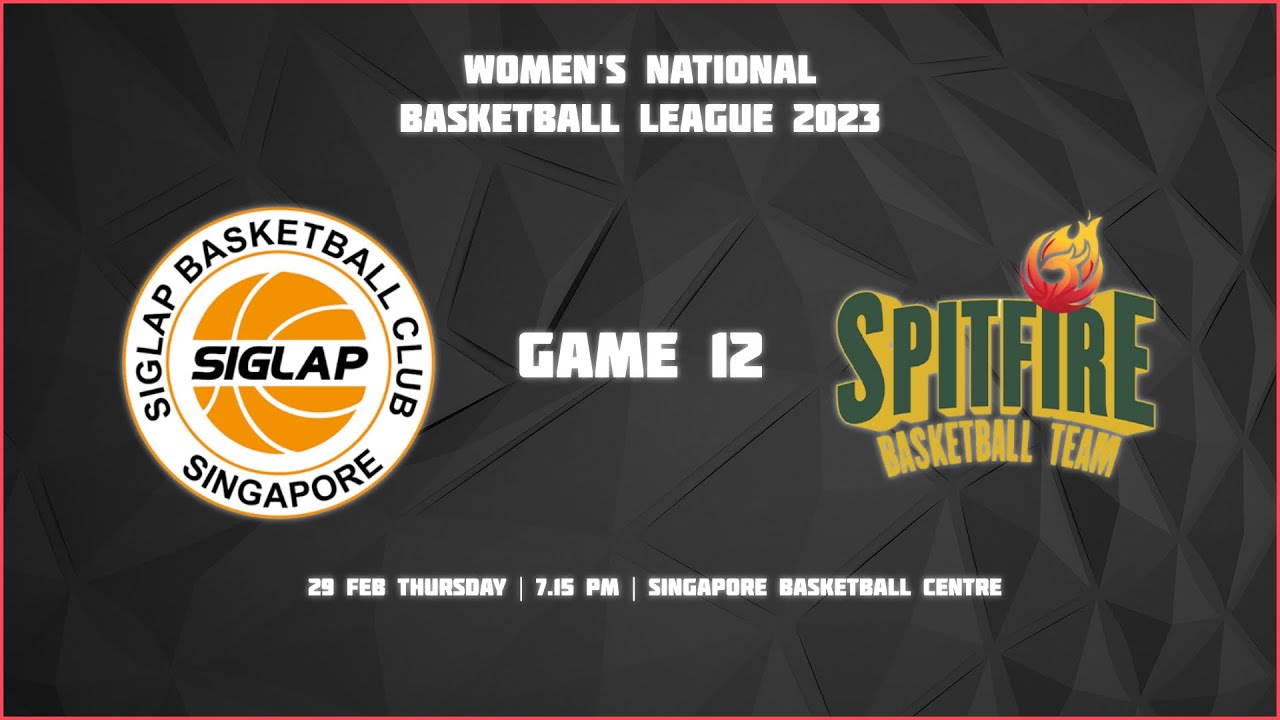 WOMEN'S NATIONAL BASKETBALL LEAGUE 2023 | A | GAME 12 SIGLAP BASKETBALL ...