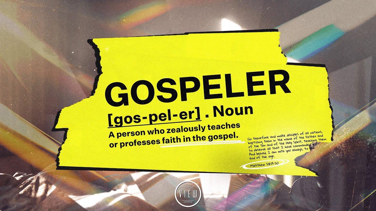 Gospeler Week 3 - Andre Greeff - YouTube