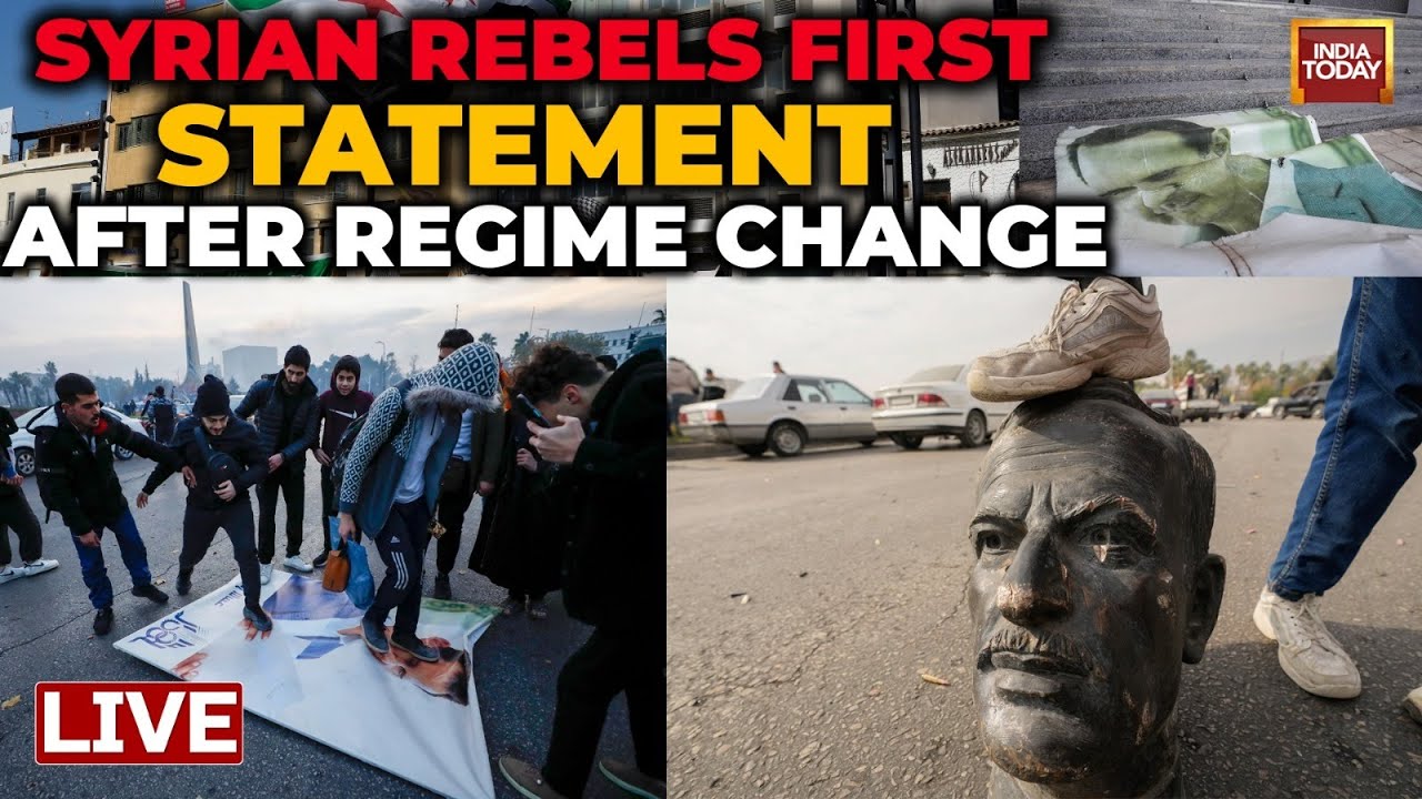 Syria Crisis LIVE News: Syrian Rebel Leaders Speaks After Assad Flees ...