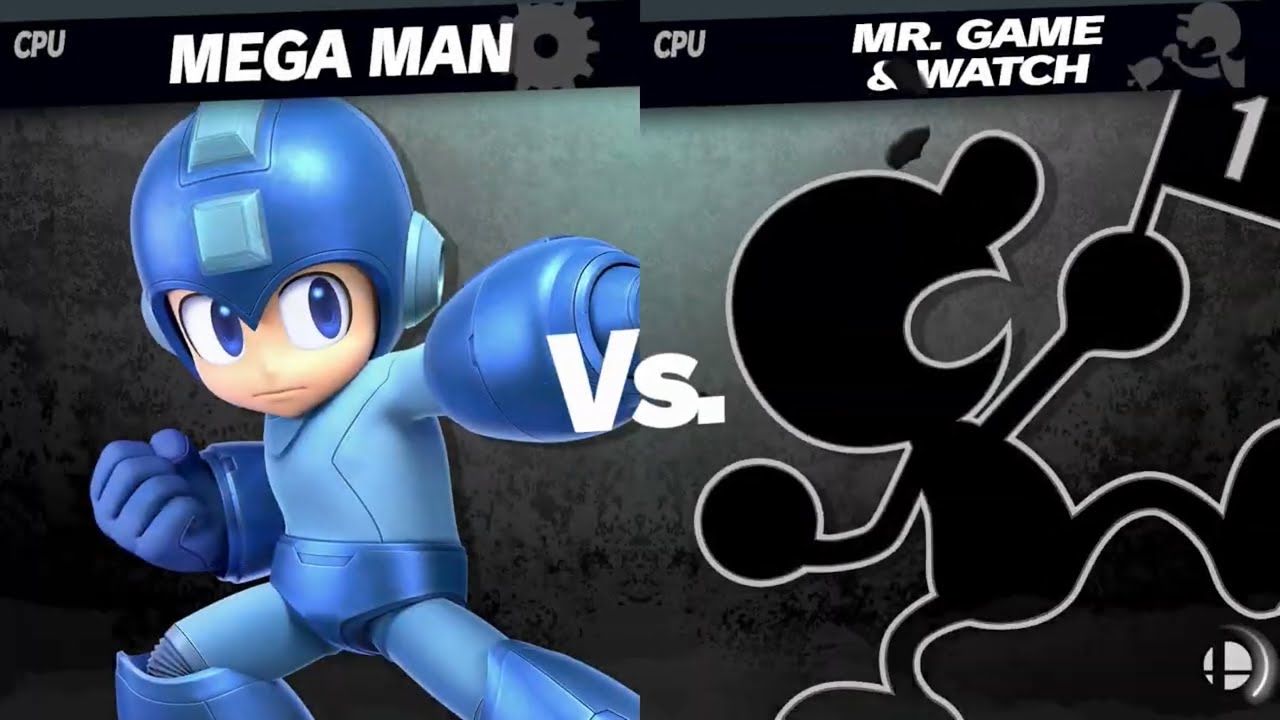Super Smash Bros. Ultimate - Mega Man & Mr G & W - Retro Under ...