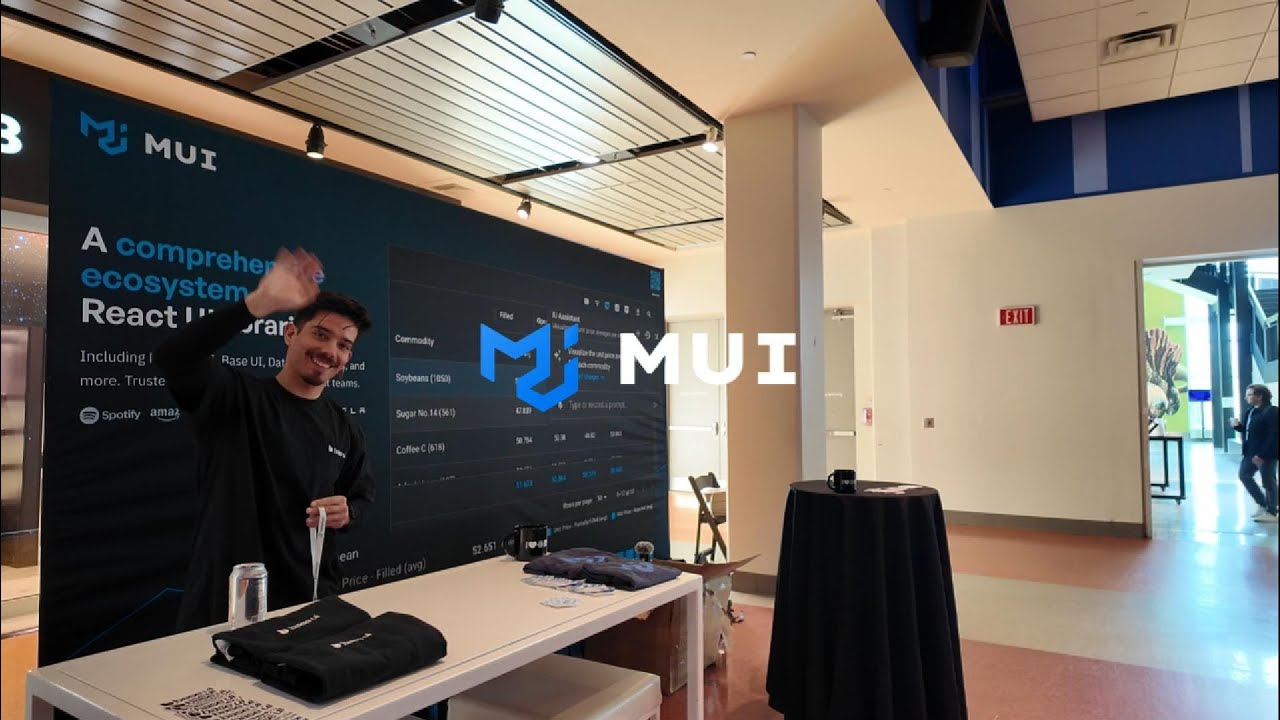 MUI at React Summit New York 2025 - Testimonials - YouTube