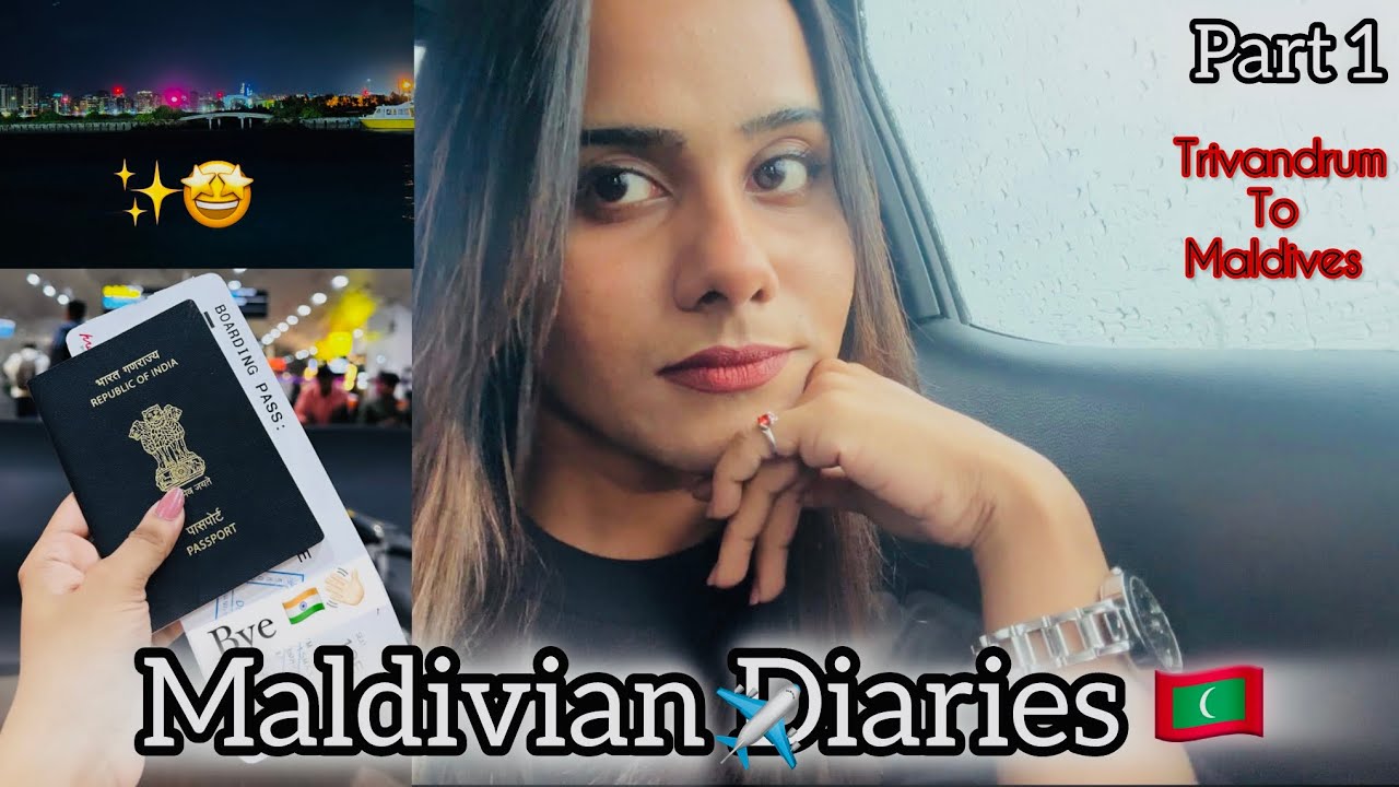 Lets go to Maldives 🇲🇻🤩 ️ | Maldives vlog | Raima rai | Maldives city | Trivandrum to Maldives ...