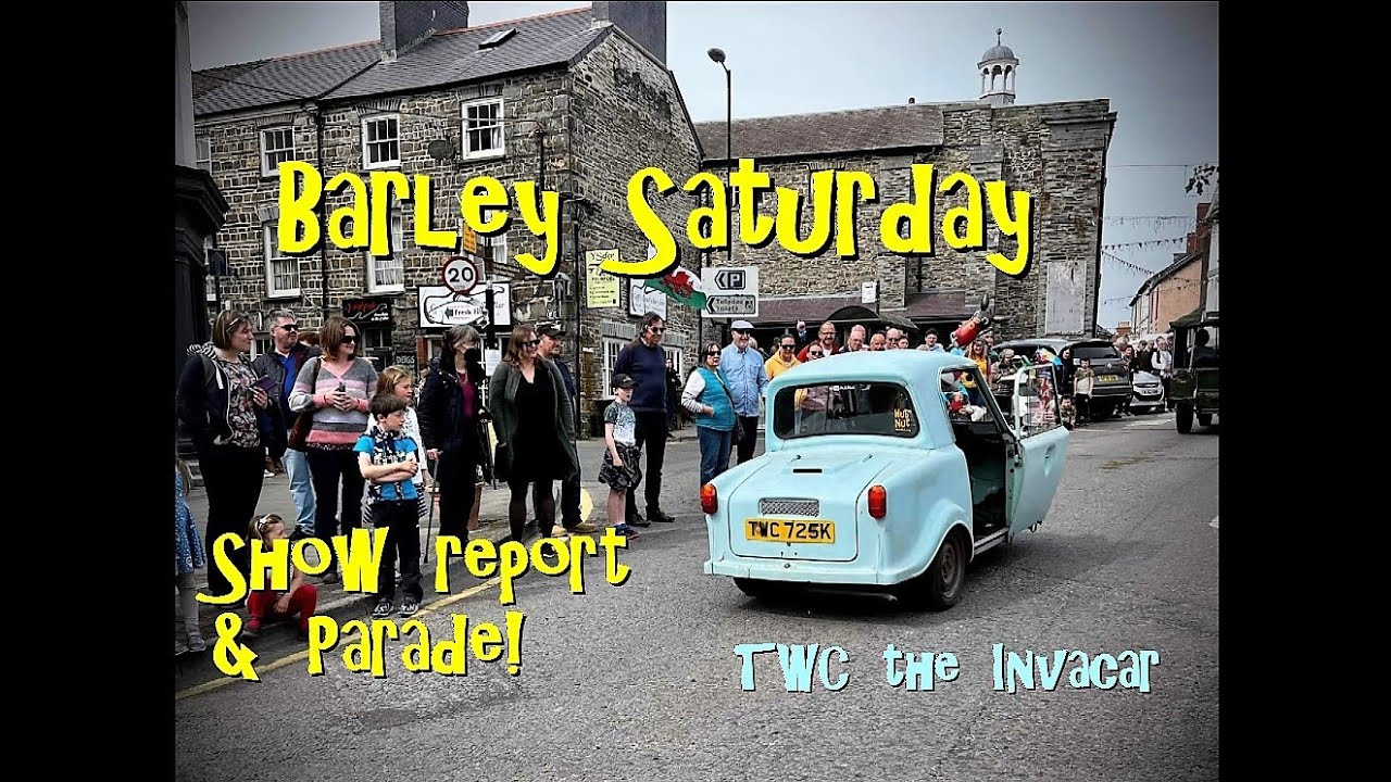 Awesome day out! Show walkaround and parade. TWC the Invacar at Barley ...