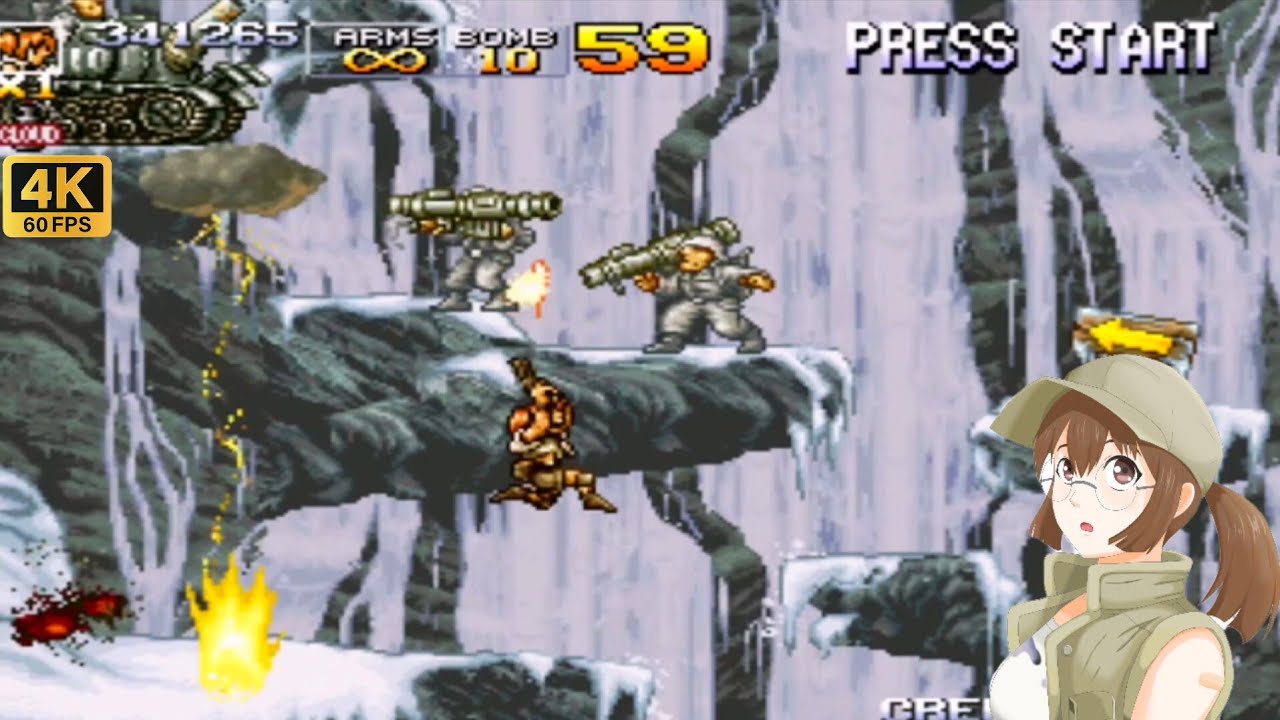 [KOF] Metal Slug 4 {Mission 03}arcade offline gameplay_4K 60FPS - YouTube