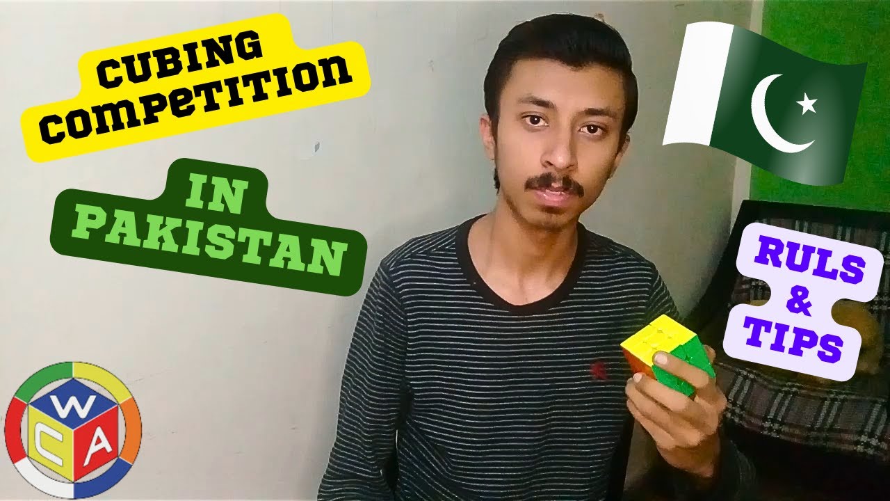 WCA Cubing Competition in Pakistan || Rules & Tips - YouTube