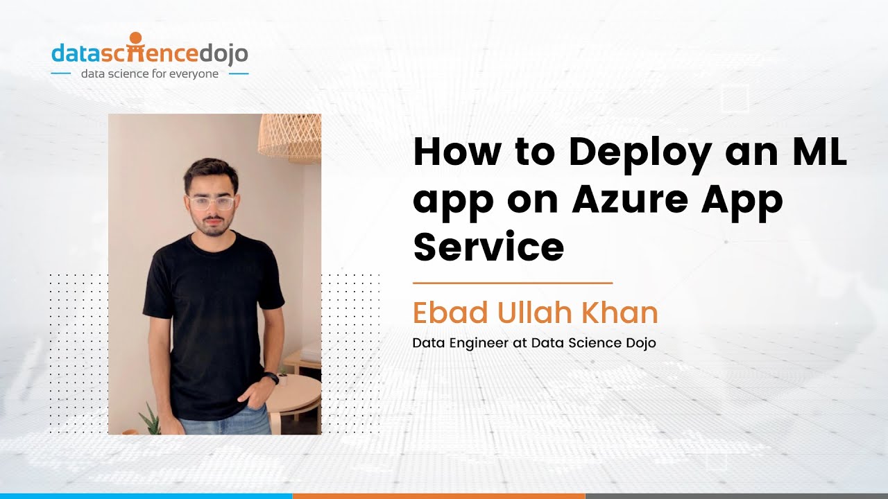Deploy An Ml App On Azure App Service Youtube