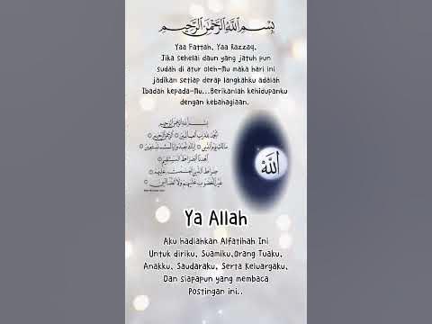 DOA HARIANKU - YouTube