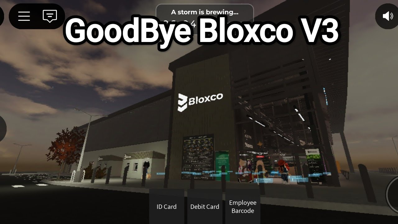 Last day Shopping at Bloxco V3! Before V4 Relese (Roblox) - YouTube