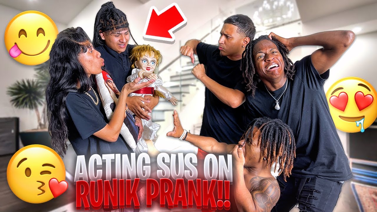 IM GAY Prank On RUNIK , BANK & JERRY! 😘 - YouTube