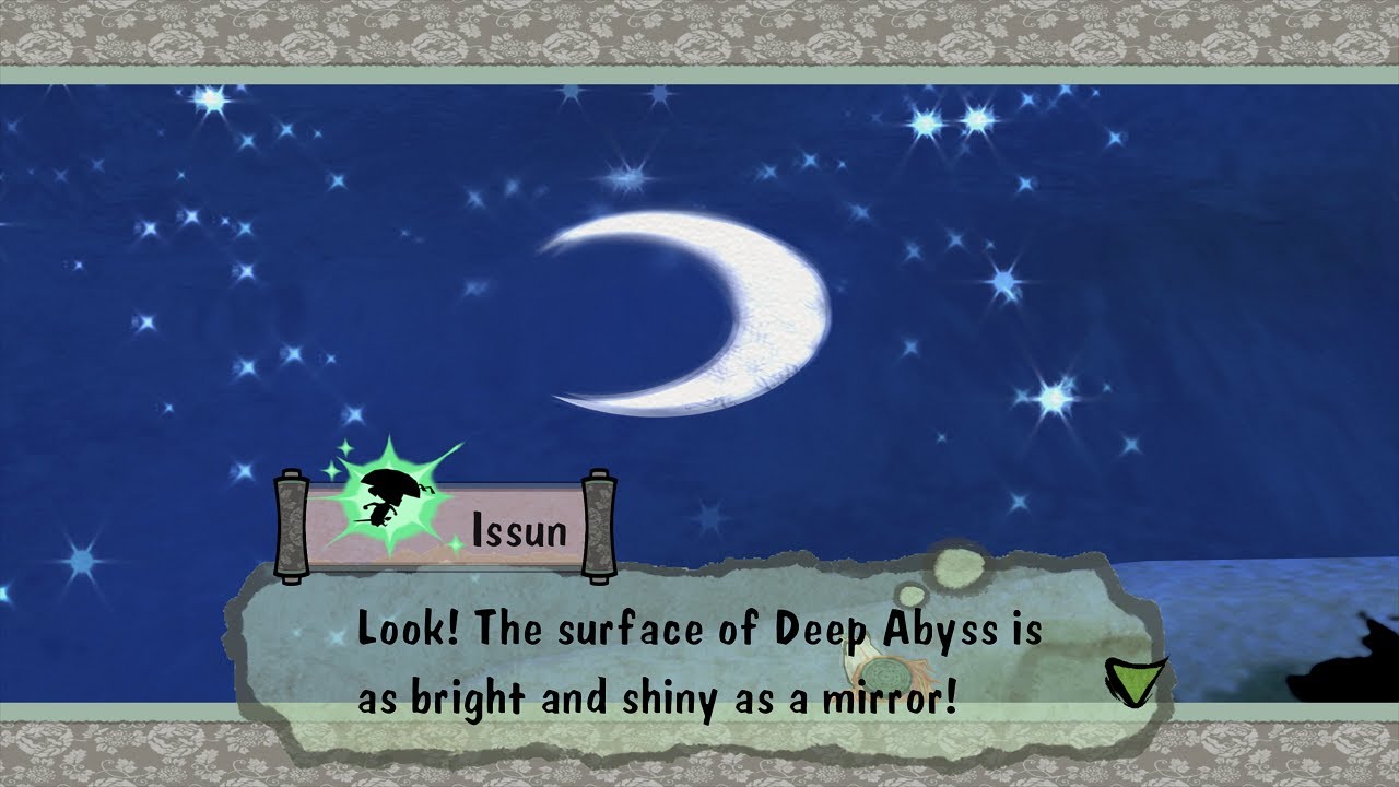 Okami HD gameplay #7 - Fishing the moon reflection (and Ume) - YouTube