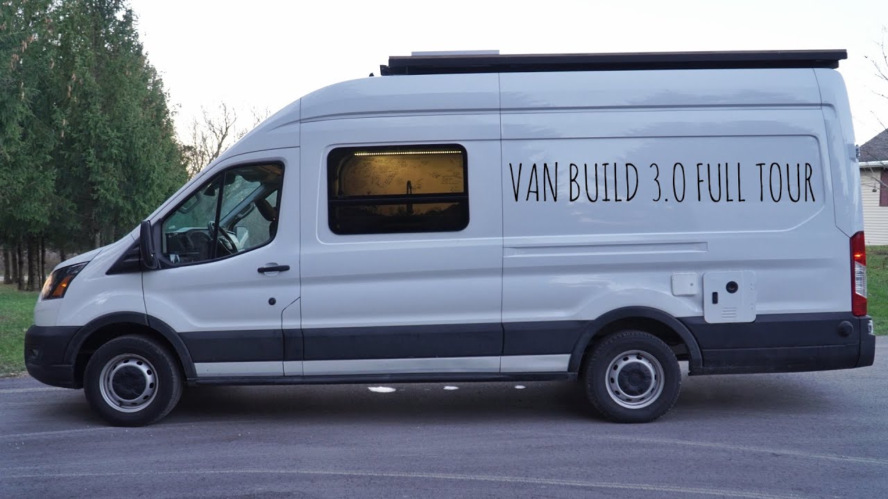 FORD TRANSIT VAN BUILD 3.0 (full tour) - YouTube