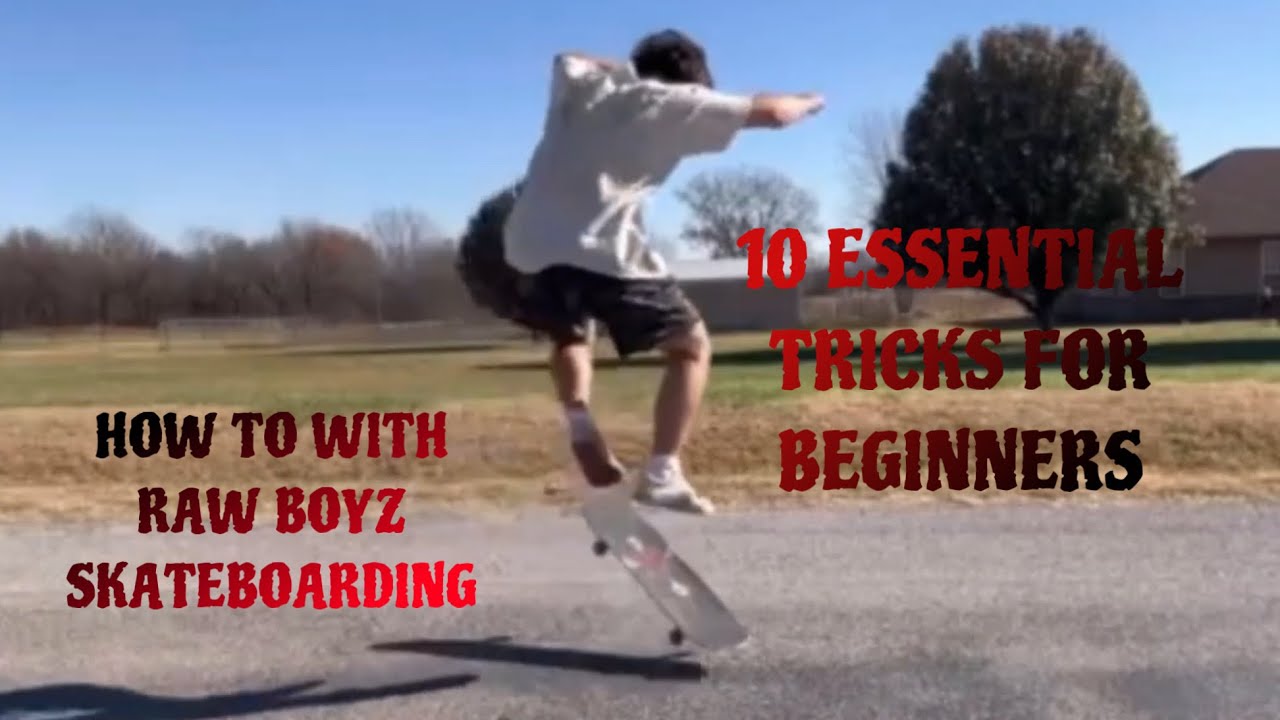 10 essential skate tricks for beginners FEAT: (Double-T & @Th3AsIaNB0I ...