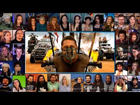 Attack on the War Rig Scene | “Witness me!” | The chase begins | Mad Max: Fury Road Reaction Mashup