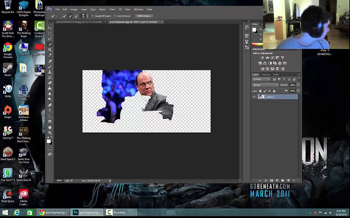 Photoshop Tutorial: How To Add Someones Head On A Different Body - YouTube