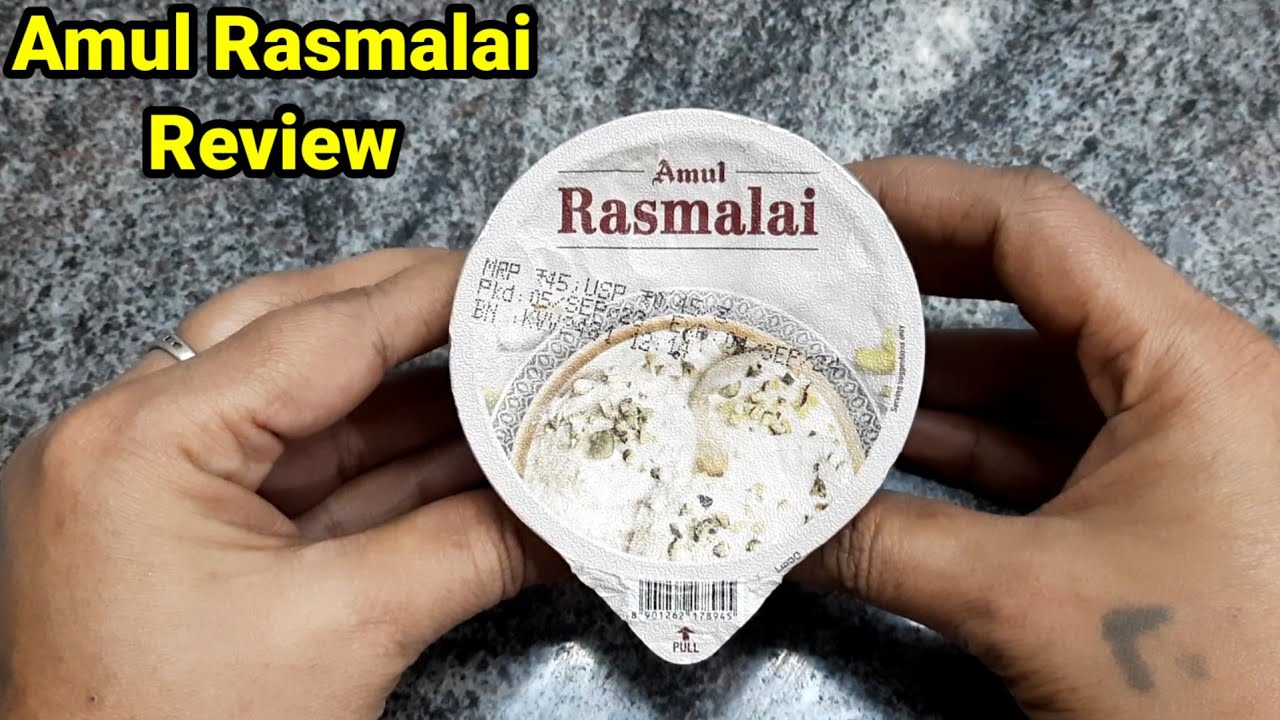 Amul Rasmalai review|amul rasmalai|rasmalai|amul rasmalai unboxing|amul ...