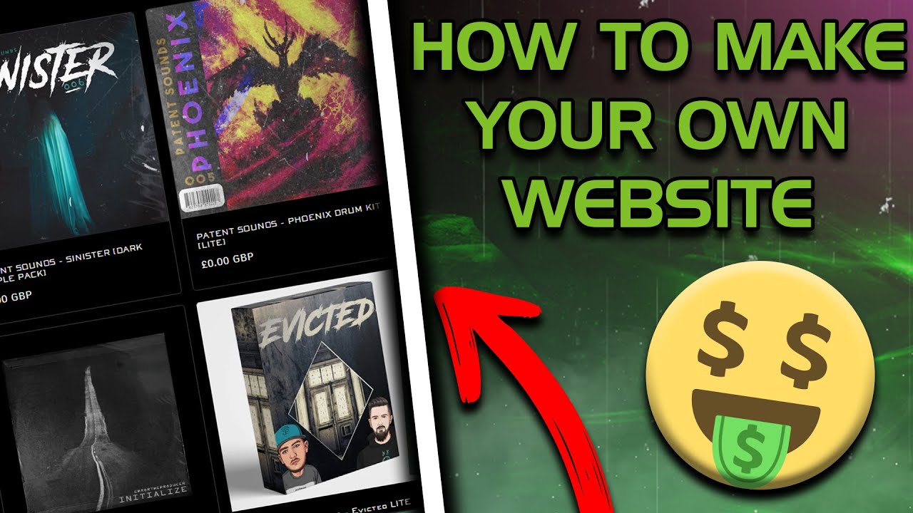 HOW TO BUILD YOUR OWN MUSIC PRODUCER WEBSITE! SHOPIFY BEAT STORE ...