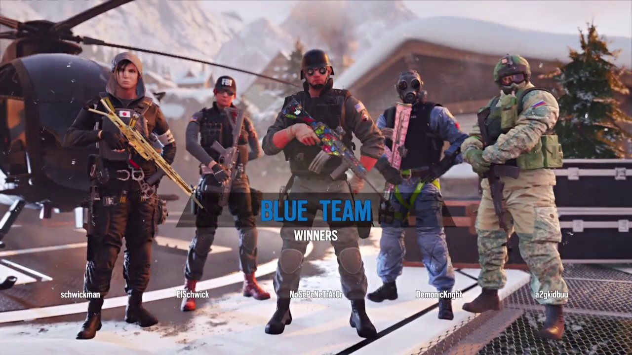 Close Call At The Chalet! (Rainbow 6 Siege Gameplay) - YouTube