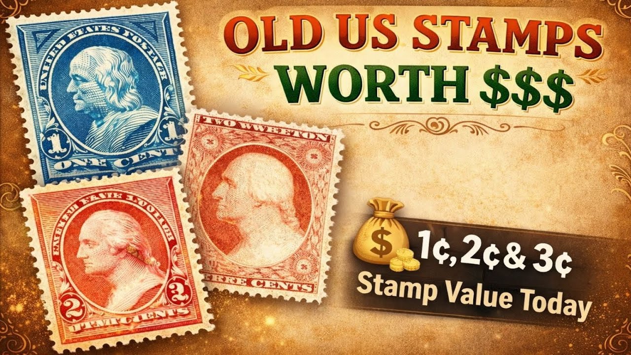 These Old US Stamps Could Be Worth Millions 💸 | Stamp Value Today in ...