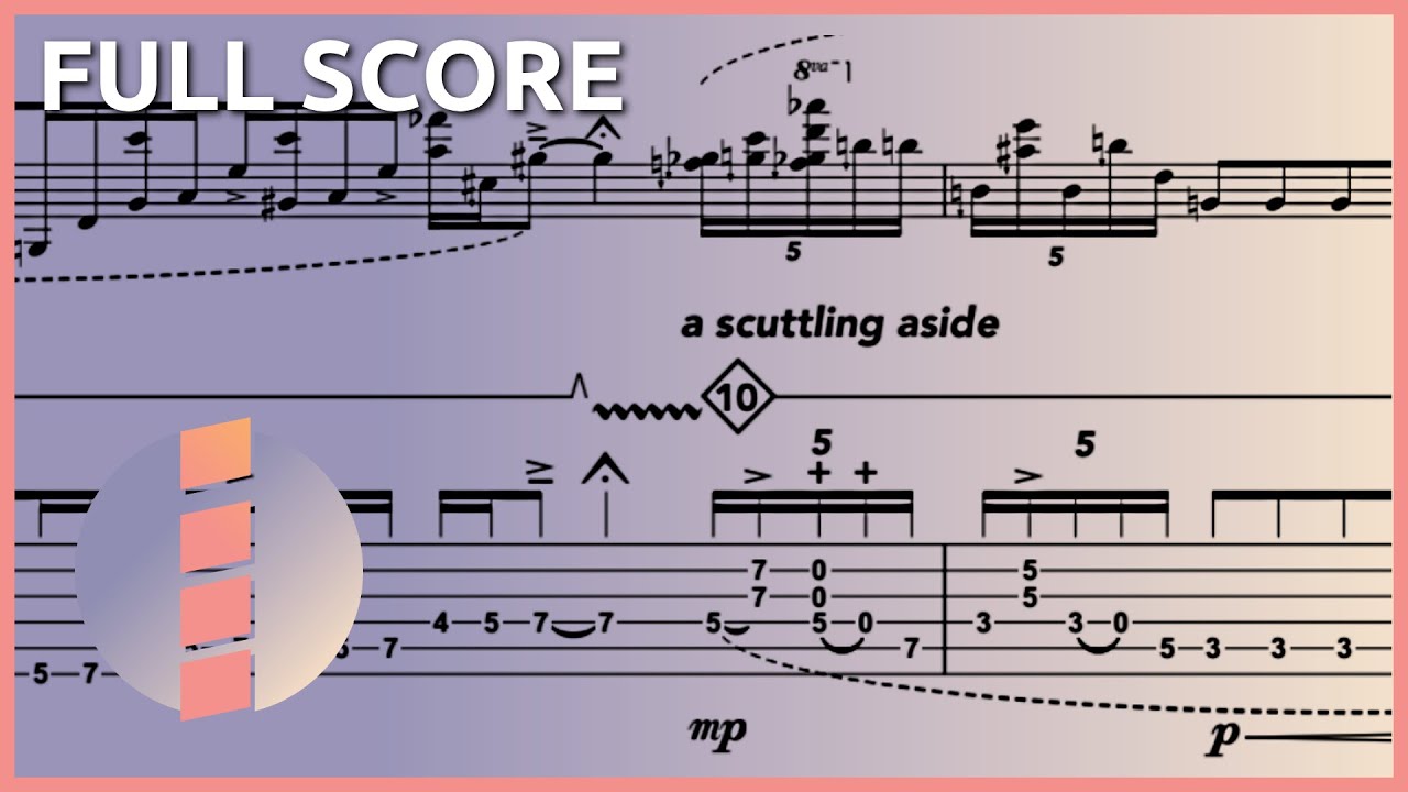 Barry O'Halpin — Stridula [w/ score] - YouTube