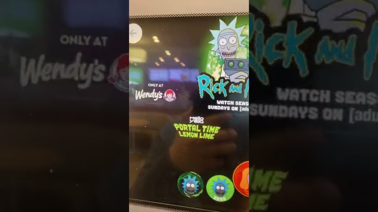 Vlog: Getting Rick and Morty Froopyland Froopunch drink at Wendy’s ...