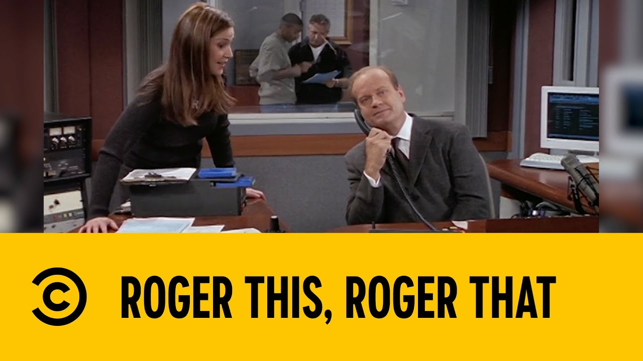 Roger This, Roger That | Frasier | Comedy Central Africa - YouTube
