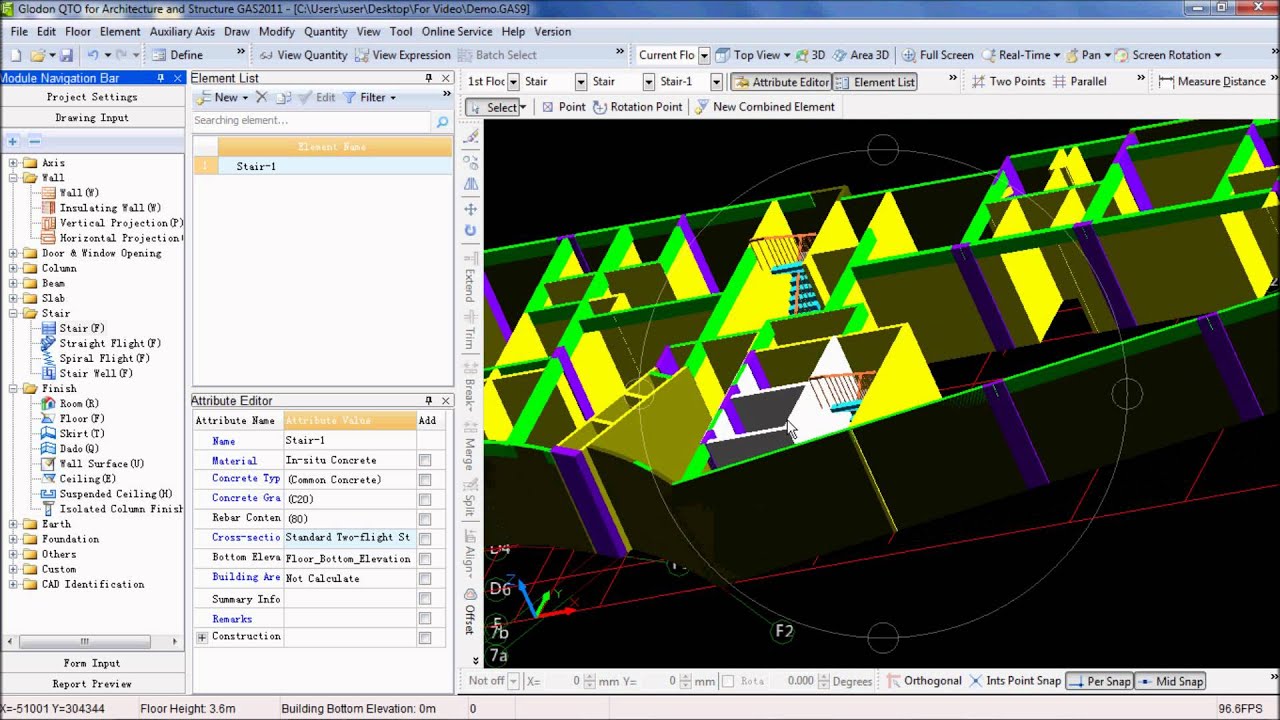 Glodon video demo - YouTube